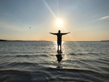 Sunset Beach Holiday Spot, Hobart and the South, Tasmania, Australia ...