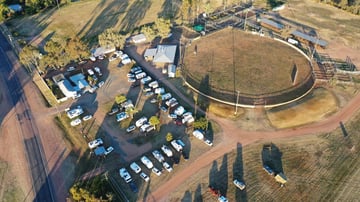Tambo Cabin and Caravan Park, Outback Queensland, Queensland, Australia ...