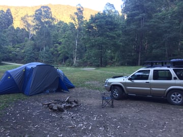 Toorongo Falls Campground, Gippsland, Victoria, Australia | CamperMate ...