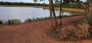 Cobar old reservoir, Outback NSW, New South Wales, Australia ...