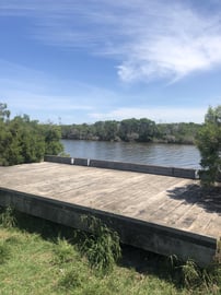 Perry Bridge Recreation Area on the Avon River, Gippsland, Victoria ...
