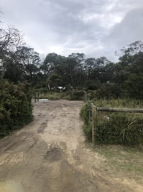 River and Rocks Campground, East Coast, Tasmania, Australia ...
