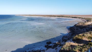 Corny Point Backbeach Camp, Yorke Peninsula, South Australia, Australia ...