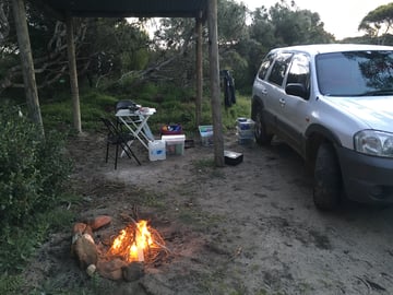 Quagi Beach Campsite, Australia's Golden Outback, Western Australia ...