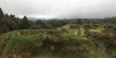 Te Porere Redoubt, Ruapehu, Manawatu-Whanganui, New Zealand ...