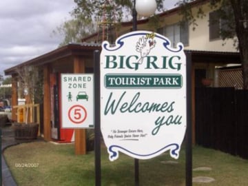 Roma Big Rig Tourist Park, Outback Queensland, Queensland, Australia ...