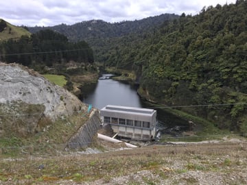 Patea Dam Campground, Taranaki, Taranaki, New Zealand | CamperMate ...