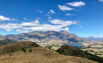 Paseo de Arrowtown Lookout Track, Queenstown, Otago, New Zealand ...