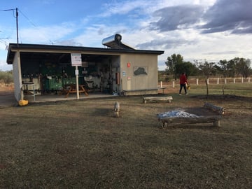 Wyandra Camping Ground, Outback Queensland, Queensland, Australia ...