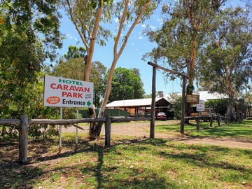 Mungallala Hotel Caravan Camp, Outback Queensland, Queensland ...