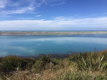 Rakaia Huts Campground, Christchurch, Canterbury, New Zealand ...