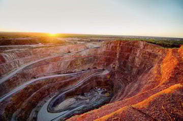 Fort Bourke Hill Lookout and Open Cut Mine, Outback NSW, New South ...