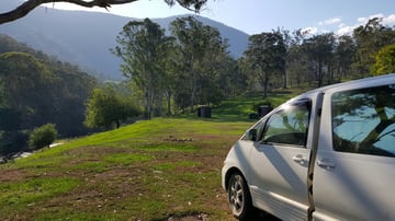 Georges Junction Campground - Cunnawarra NP, North Coast NSW, New South Wales, Australia ...
